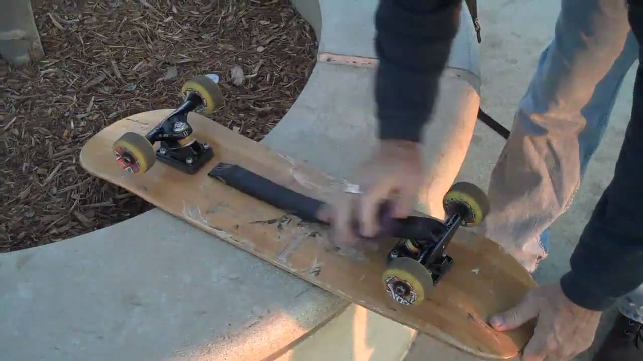 How to Wax the Ollie Matix rail slide to Hop Curbs easy slid - YouTube