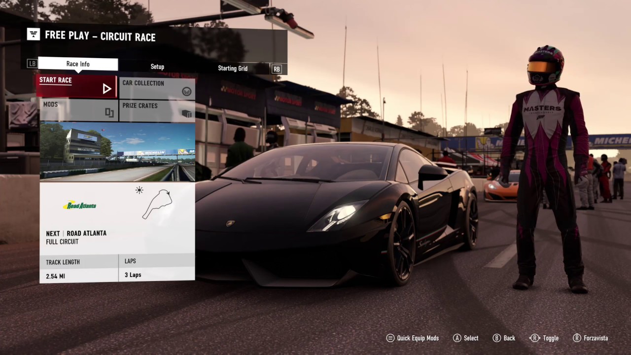 Road Atlanta - Full Circuit - YouTube