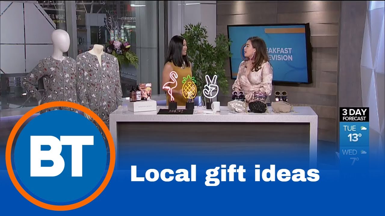 Local holiday gift ideas for everyone - YouTube