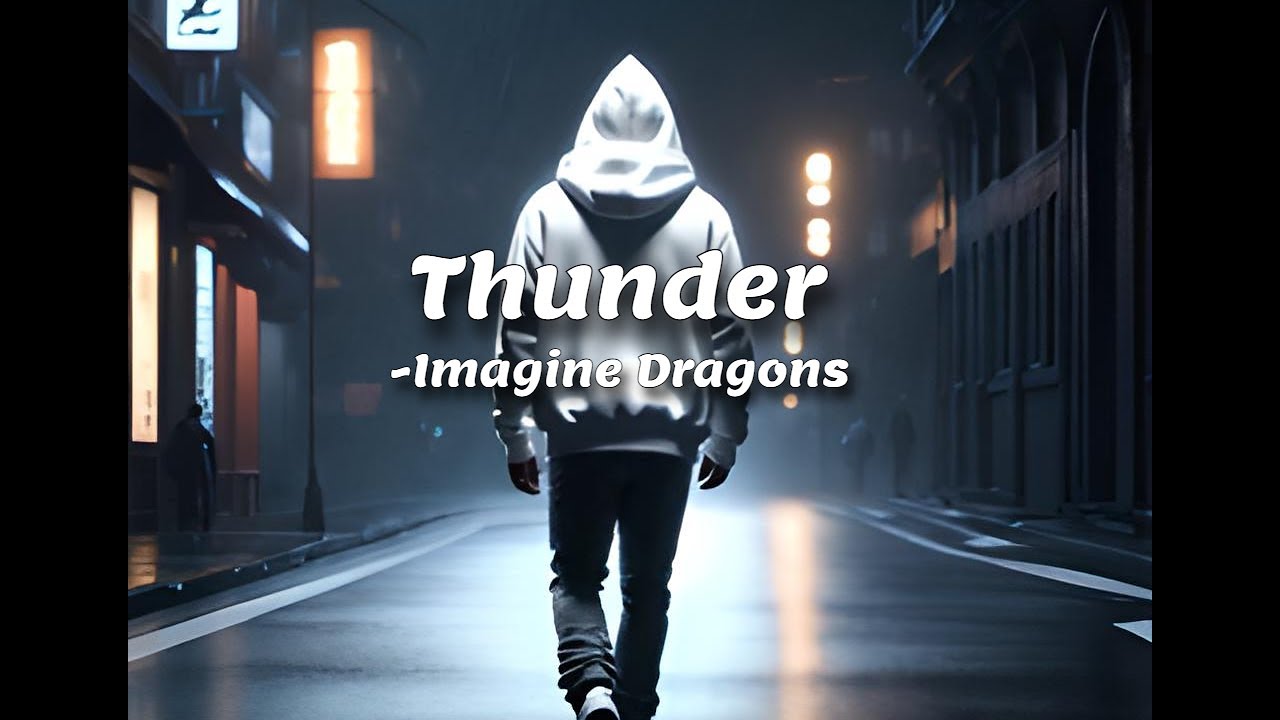 Thunder - Imagine dragons | Lyrics Video | (Ft. SonicPoint Studio ...