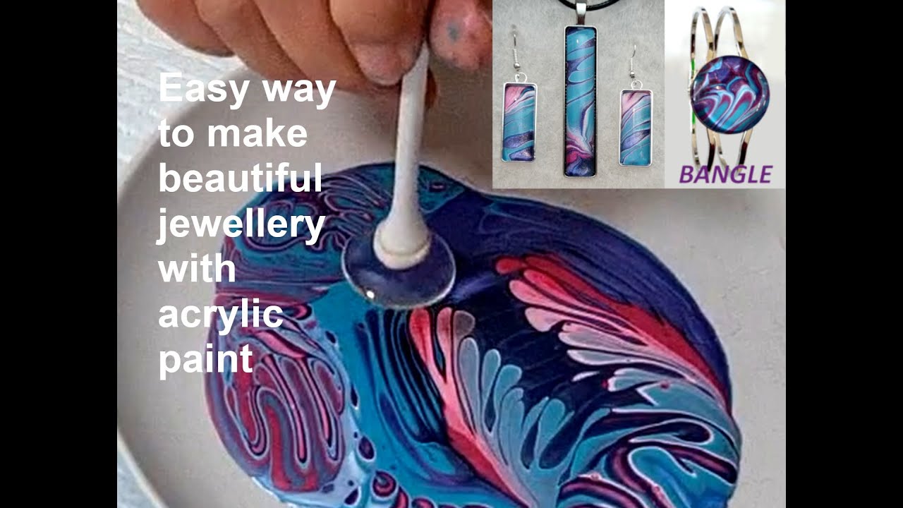 #175 Great Tutorial on How to Make Beautiful Jewellery by dipping on a ...