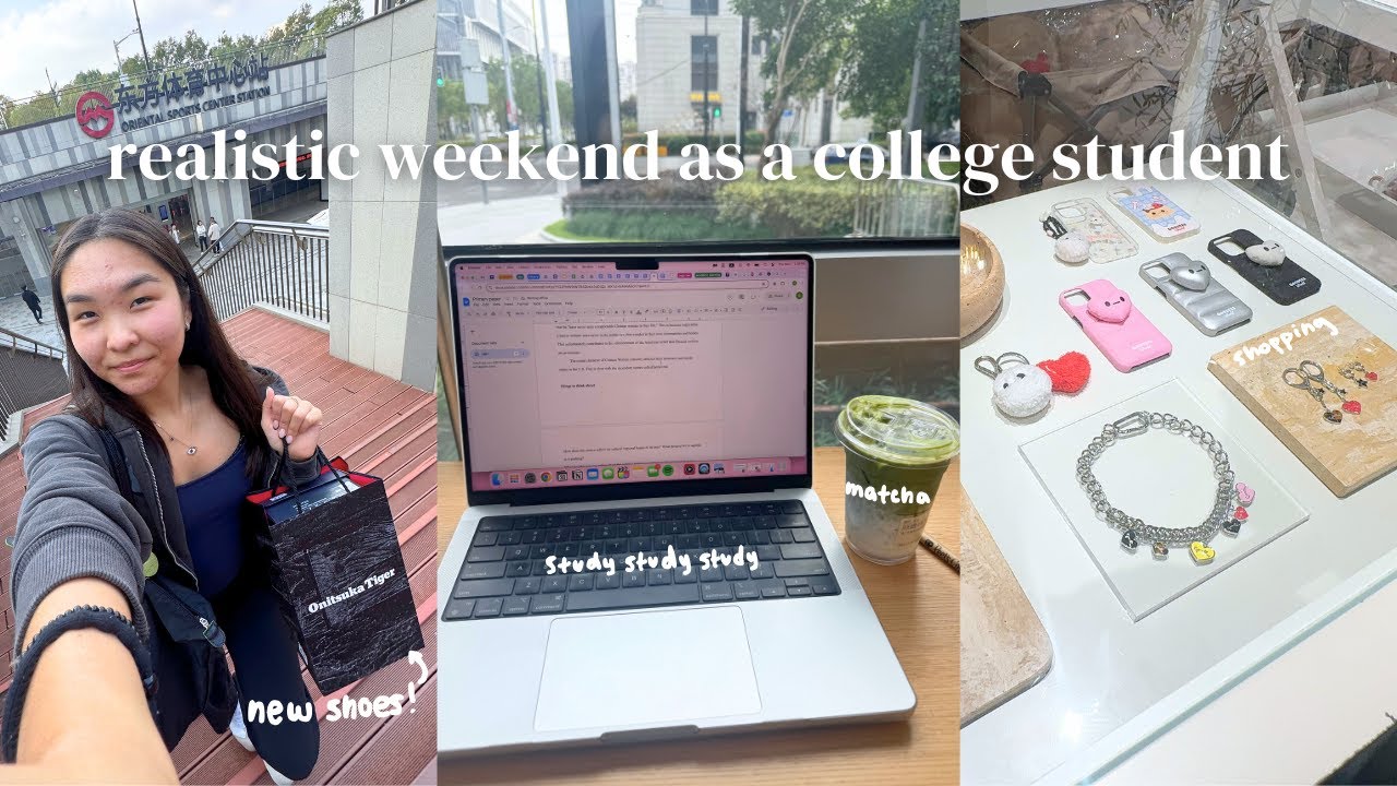realistic and productive weekend as a college student! | tiger onitsuka ...