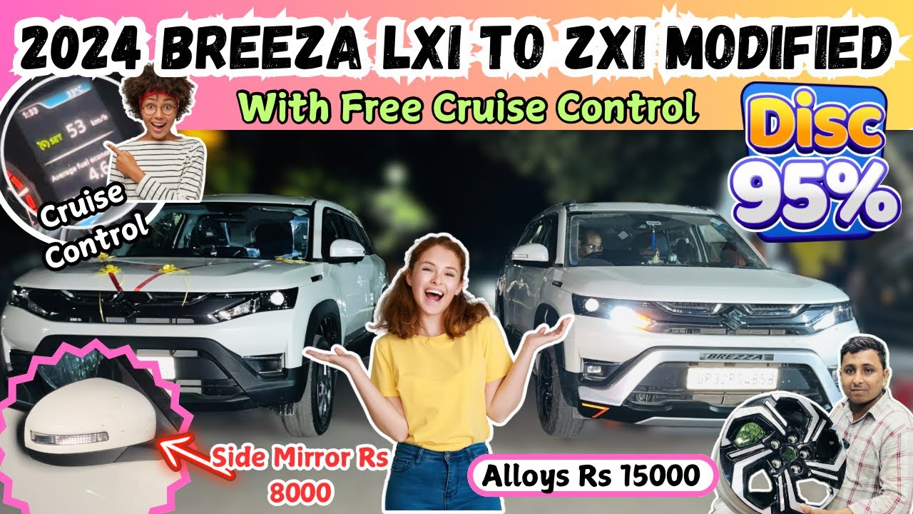 Maruti Breeza Lxi Modified at 95% Discount with Free Cruise Control ...