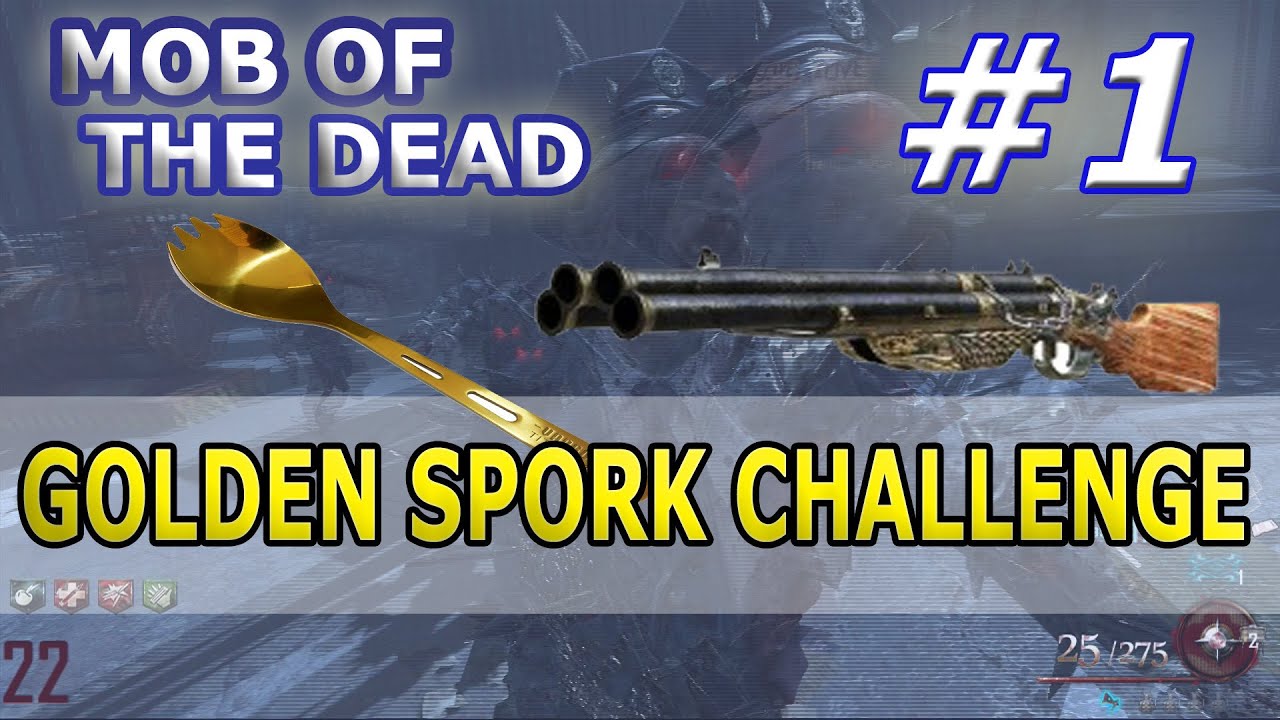 Call of Duty: Zombies Challenges - Golden Spork Challenge | Part 1 ...