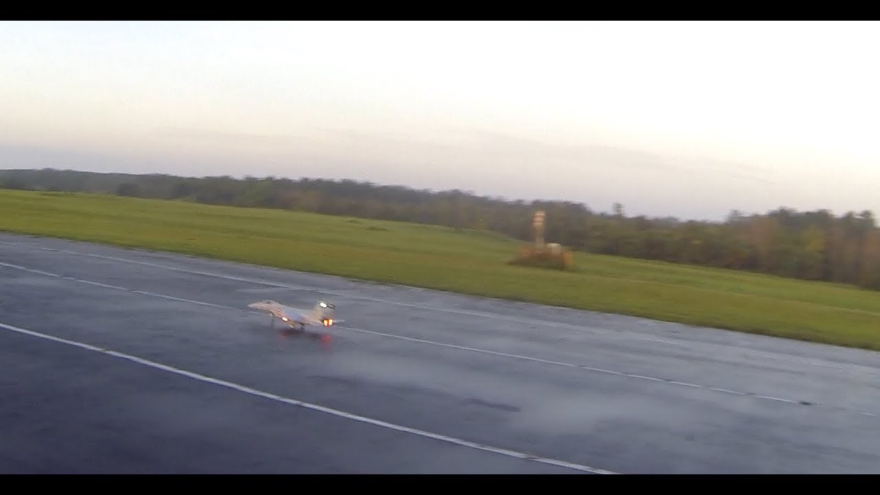 Freewing F-15 - Brighter Nav Lights + Hyperdyne Afterburner - YouTube