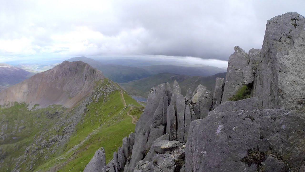 Snowdonia Trip - Part 2 - Snowdon - On The Top & Way Down - YouTube