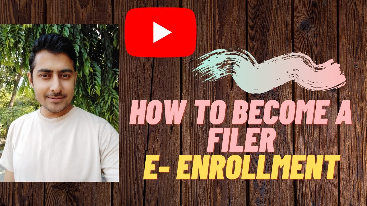 How to become a Filer/E- Enrollment in IRIS - YouTube