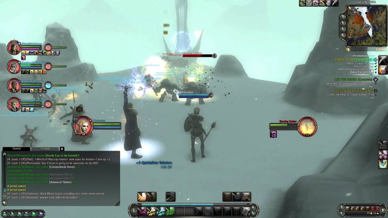 RIFT - Cleric Ranged DPS Class - YouTube