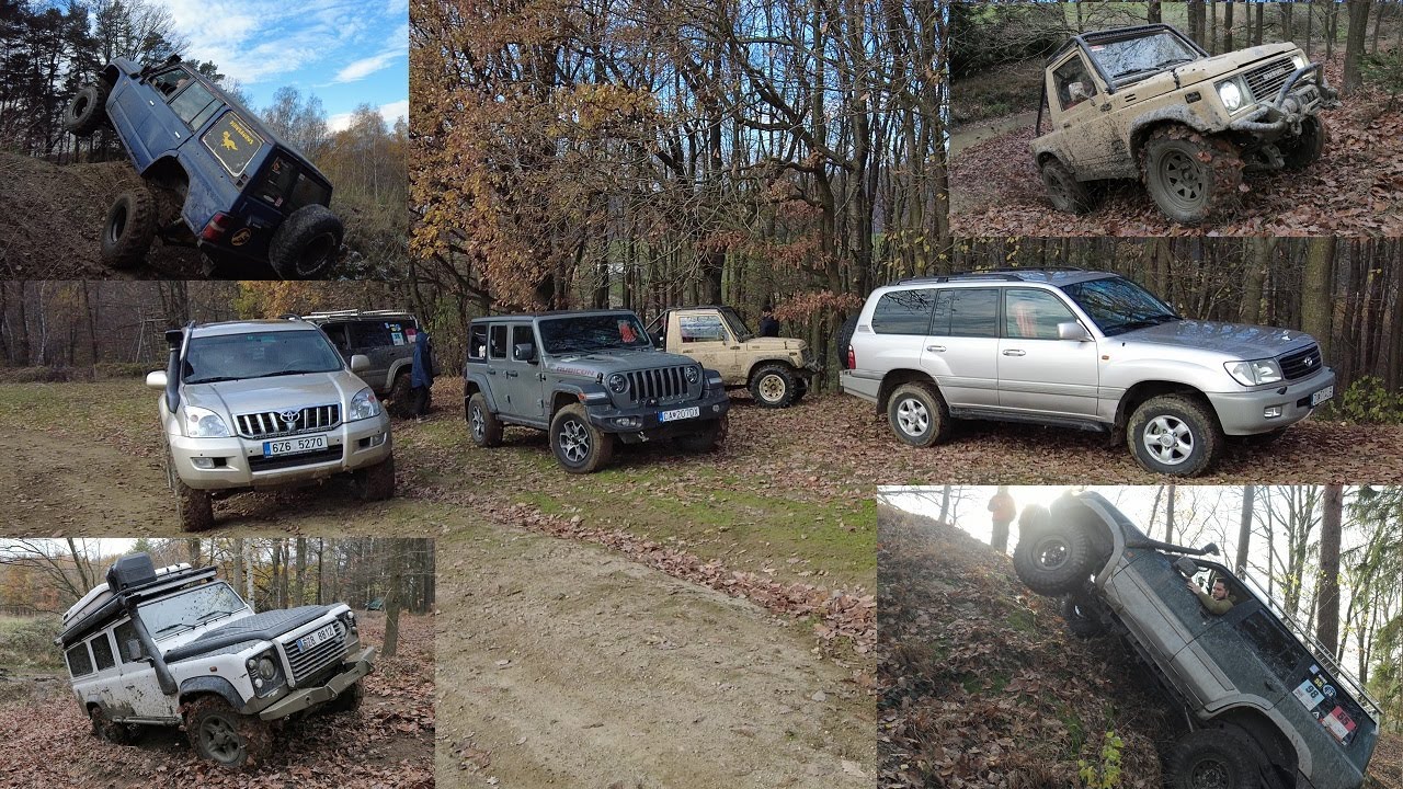 #4x4 Offroad Kavoň day Jeep Cherokee Rubicon Toyota Landcruiser Nissan ...