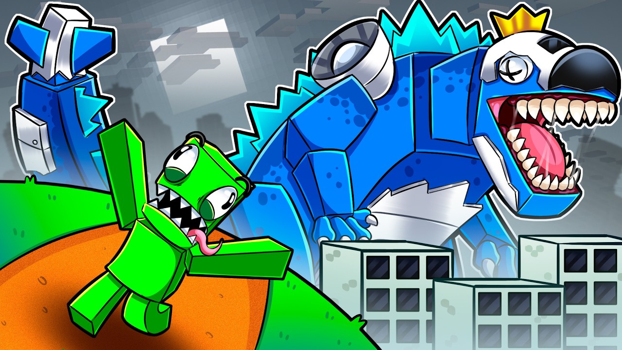 INFECTED SKY + GODZILLA = INFECTED SKYZILLA (Minecraft) - YouTube
