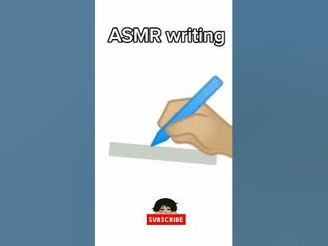 ASMR WRITING - YouTube