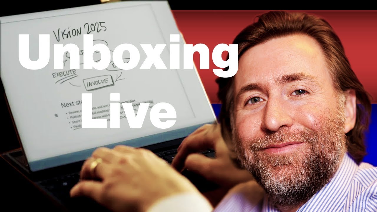 Remarkable 2 - Type Folio Unboxing and First thoughts - YouTube