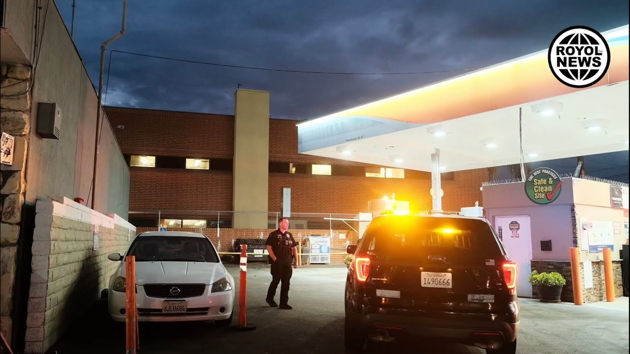 Body Found in Canoga Park behind Gas Station - YouTube