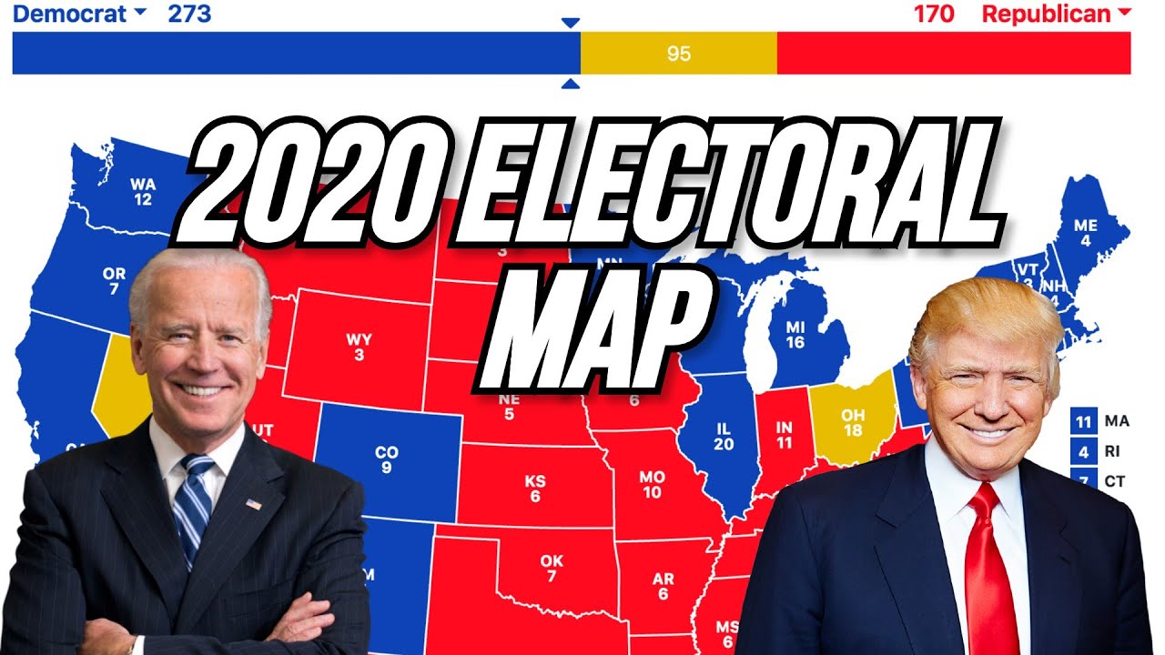 2020 Electoral Map Prediction | August 19th, 2020 - YouTube