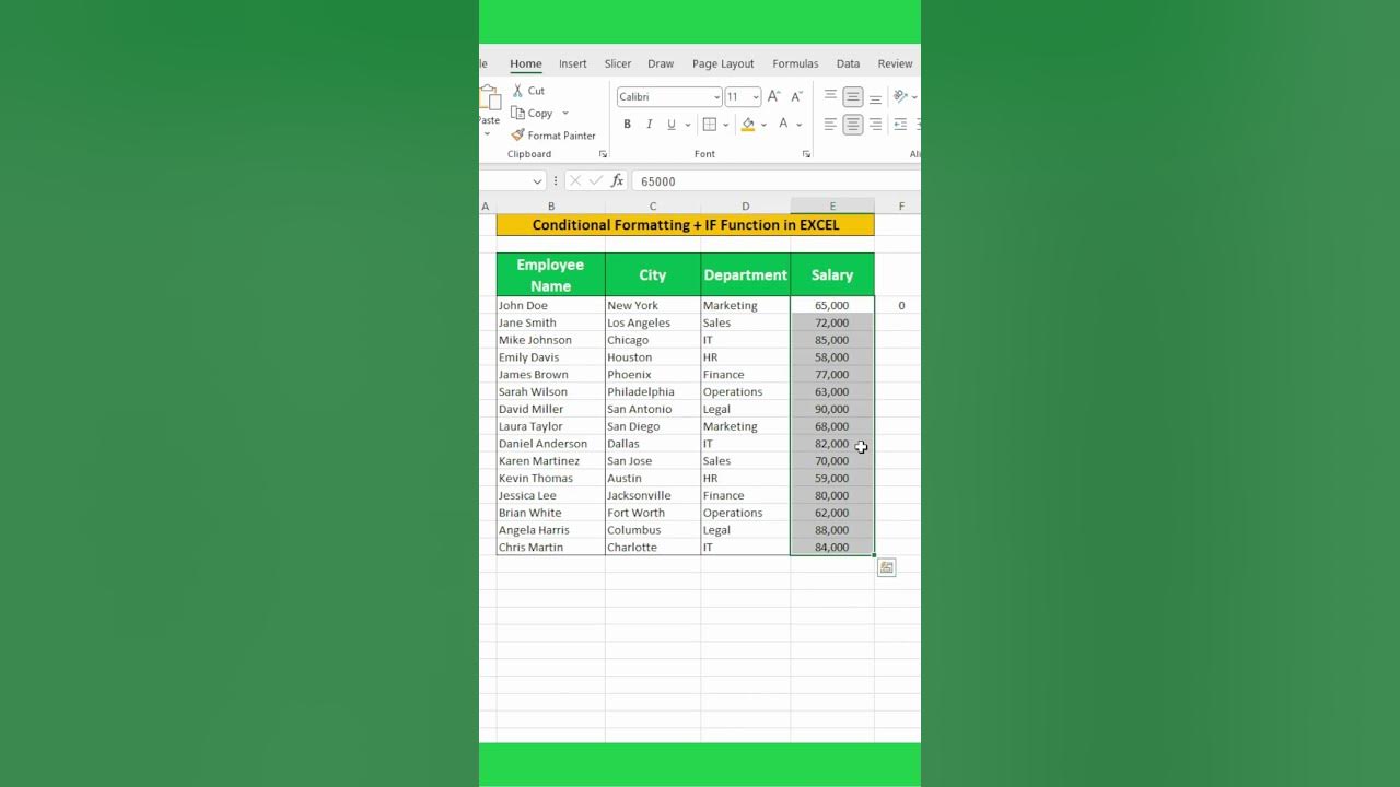 Sort data using conditional formatting and If function #shorts #spreadsheet - YouTube