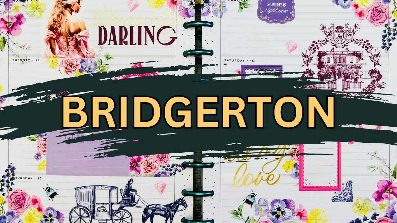 “BRIDGERTON” | Plan With Me | + Season 3 Convo. - YouTube