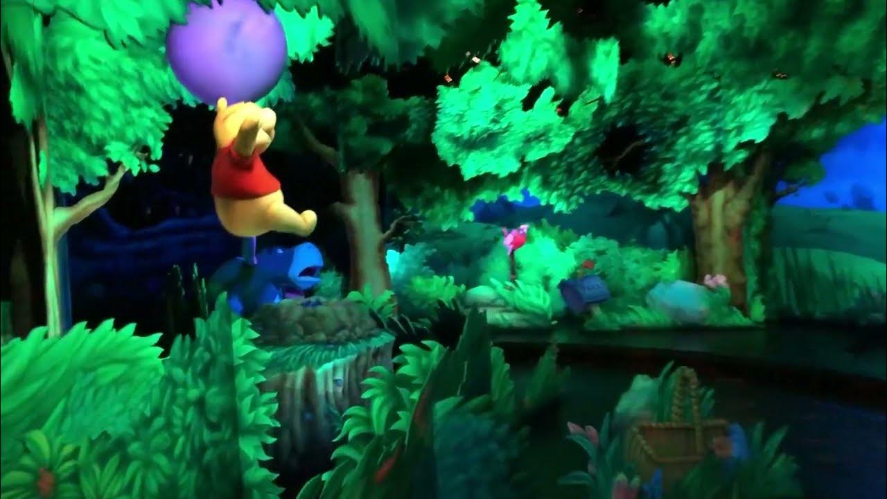 Winnie The Pooh Ride At Disneyland Youtube