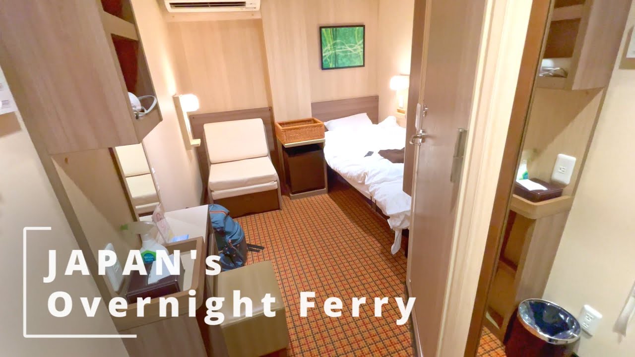 The Elegant Mini-Cruise in a Private Superior Cabin [Japan's Overnight ...