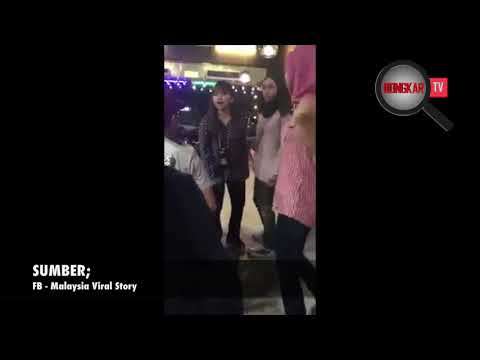 VIRAL; GF Siapa Ni Mengamuk, Siap Simbah Pelayan Dengan Air Lagi!!!