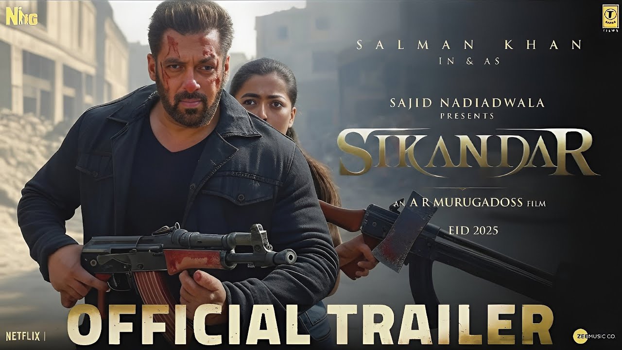 SIKANDAR - Official Trailer | Salman Khan| Rashmika Mandanna | Sikandar ...