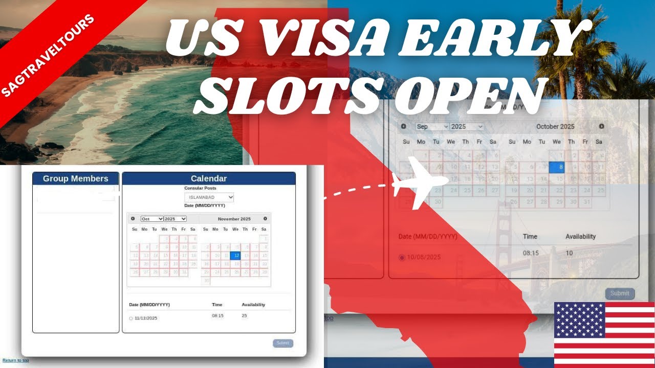 Schedule US Visa Appointment 2025 | Slots Open Now 🚨 - YouTube