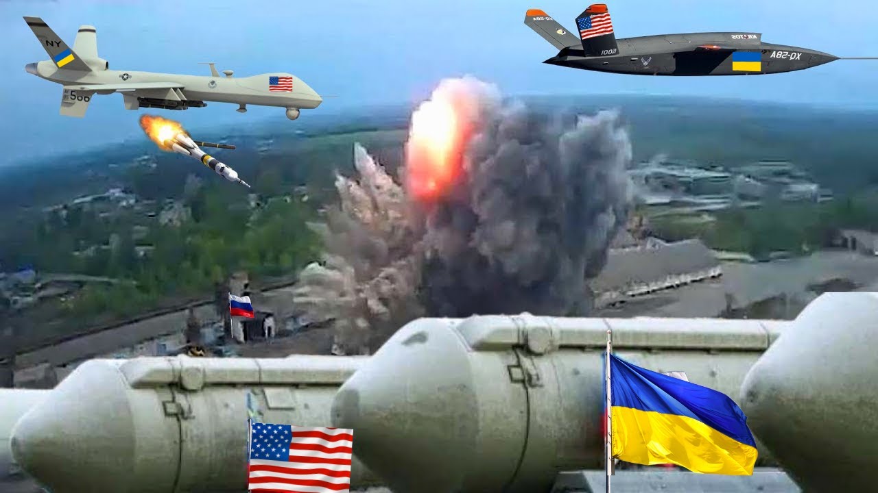 5 MINUTES AGO! US sends 8700 advanced Drones to Ukraine for execution ...