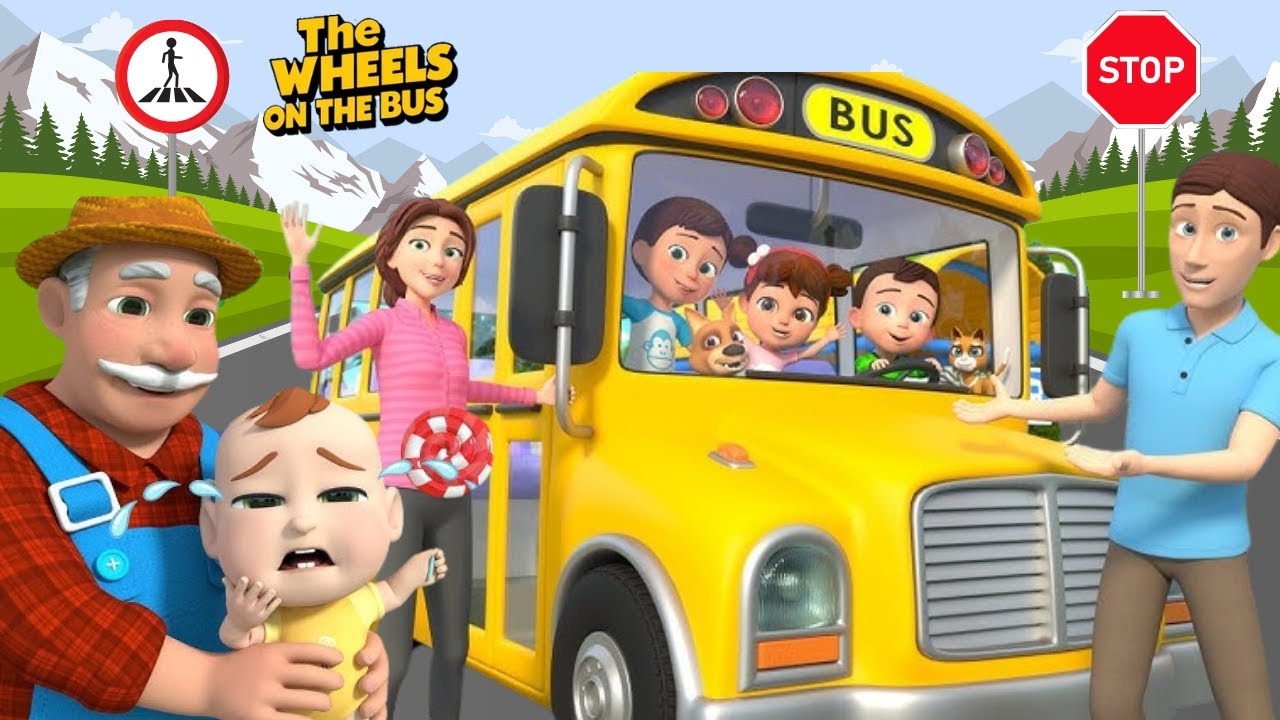 Wheels on the Birthday Bus Song! 🎂 Happy Birthday | @Kids Knowledge ...