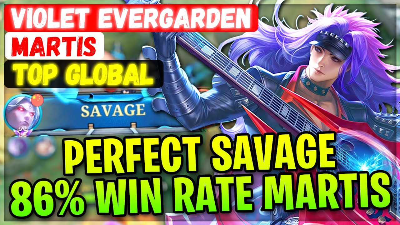 PERFECT SAVAGE 86% Win Rate Martis [ Top Global Martis ] Violet ...