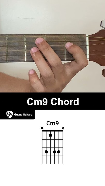 How To Play The Cm9 Chord On Guitar - Guvna Guitars. - YouTube