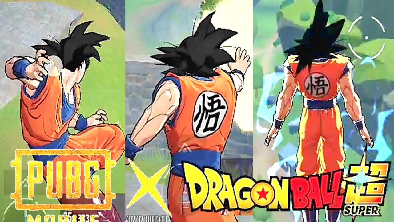 Goku Wins Chicken Dinner In Battle Royal (PUBG MOBILE x Dragon Ball ...
