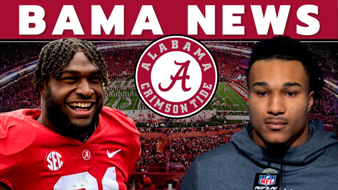 BAMA NEWS! ALABAMA CRIMSON TIDE FOOTBALL NEWS TODAY! NCAA COLLEGE ...
