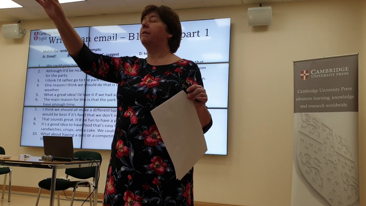 Claire Writing B1 - YouTube