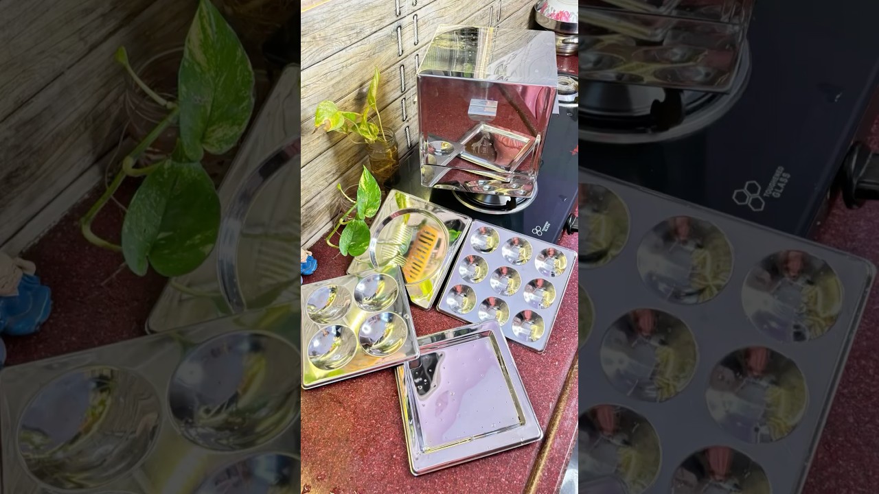 Multipurpose Square Idly pathiram #home #ytshorts - YouTube