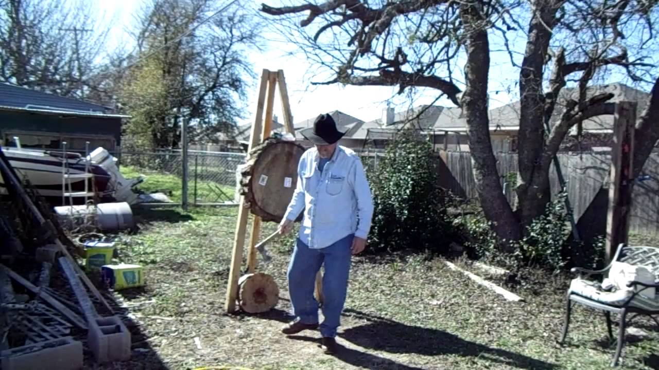 tomahawk throwing sideways - YouTube