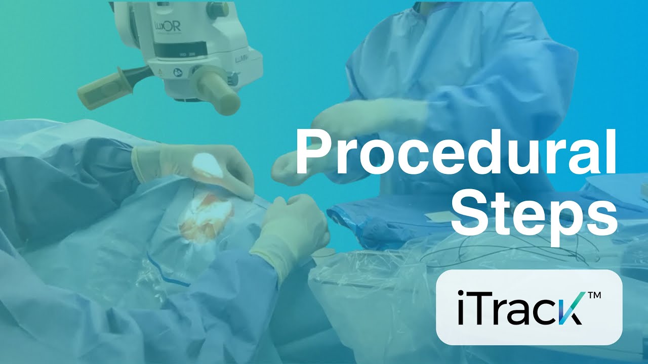 iTrack™ Procedural Steps: Conjunctival Blanching with iTrack™ - YouTube