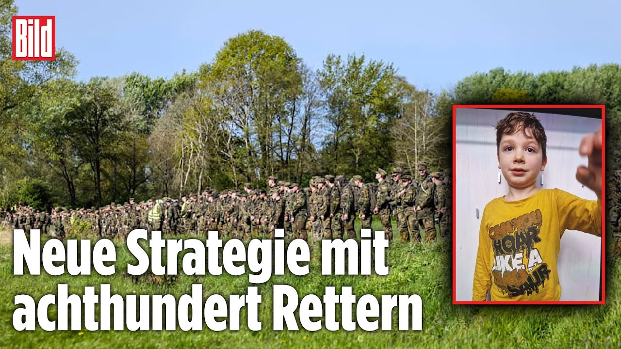 Vermisster Arian: Größter Sucheinsatz seit Verschwinden des Jungen ...