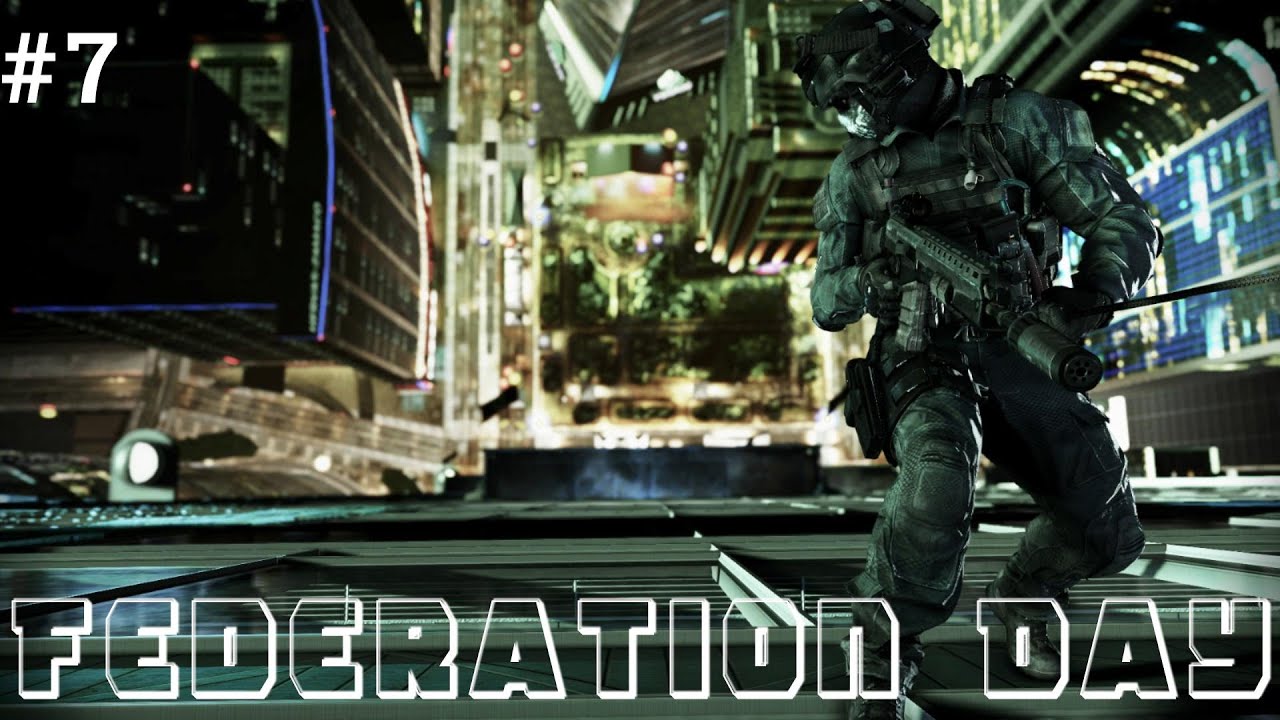 Federation Day COD Ghosts Mission 7! Gameplay Walkthrough - YouTube