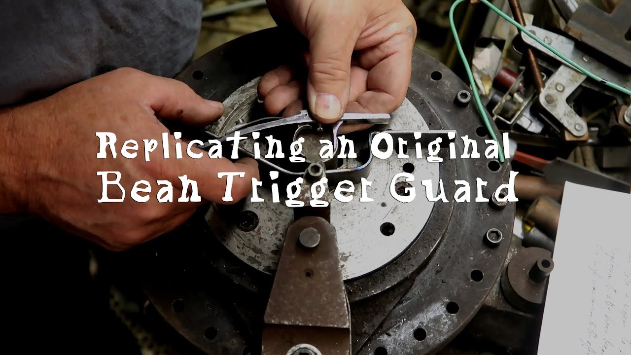 Making the trigger guard for a Tennessee Iron Mounted Flintlock ...