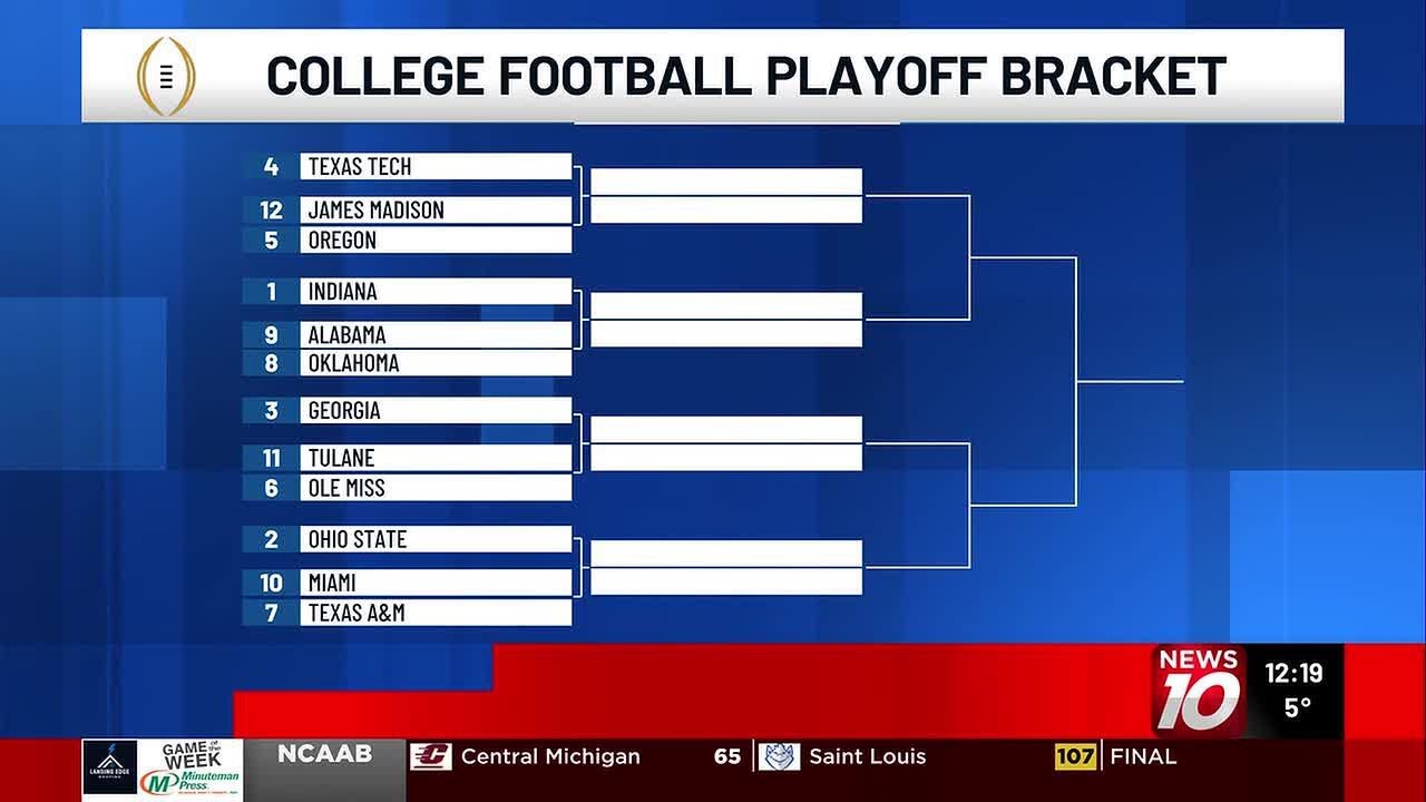 2025 College Football Playoff Bracket reveal | Recap - YouTube