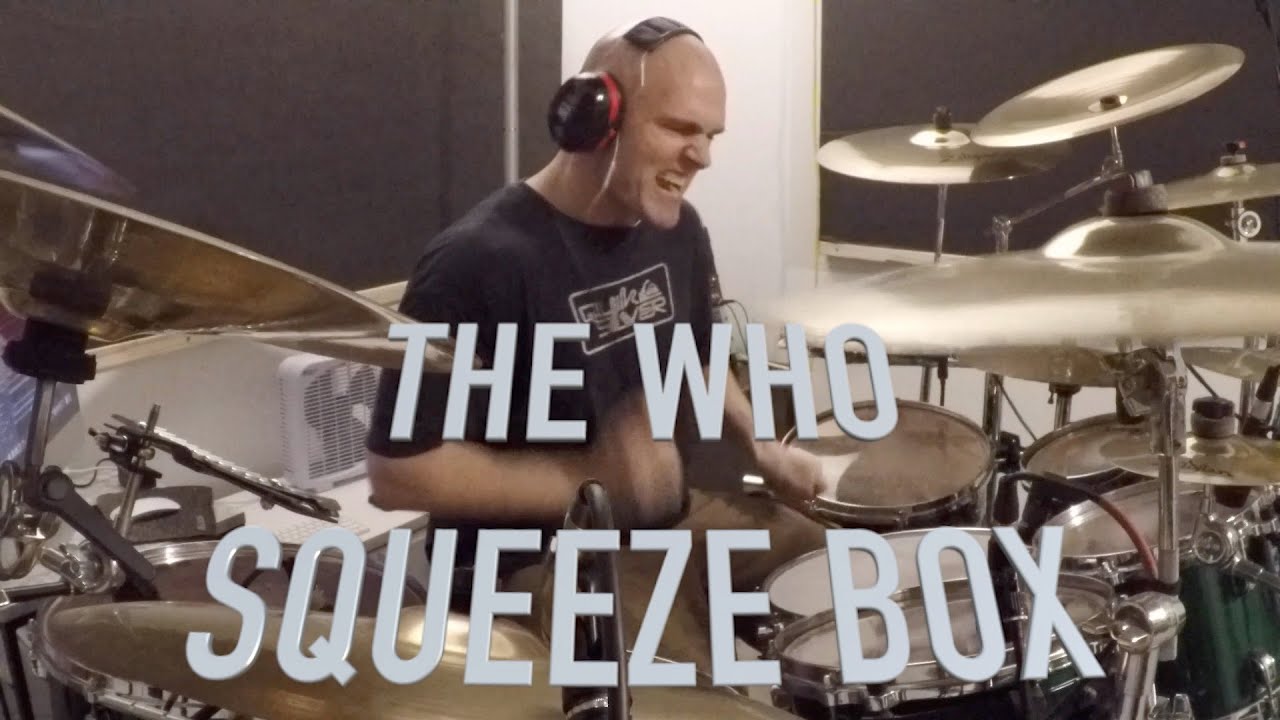 The Who - Squeeze Box Drum Cover - YouTube Music