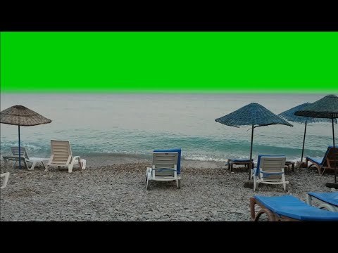 Sea beach Green Screen Background Relaxing video HD - YouTube