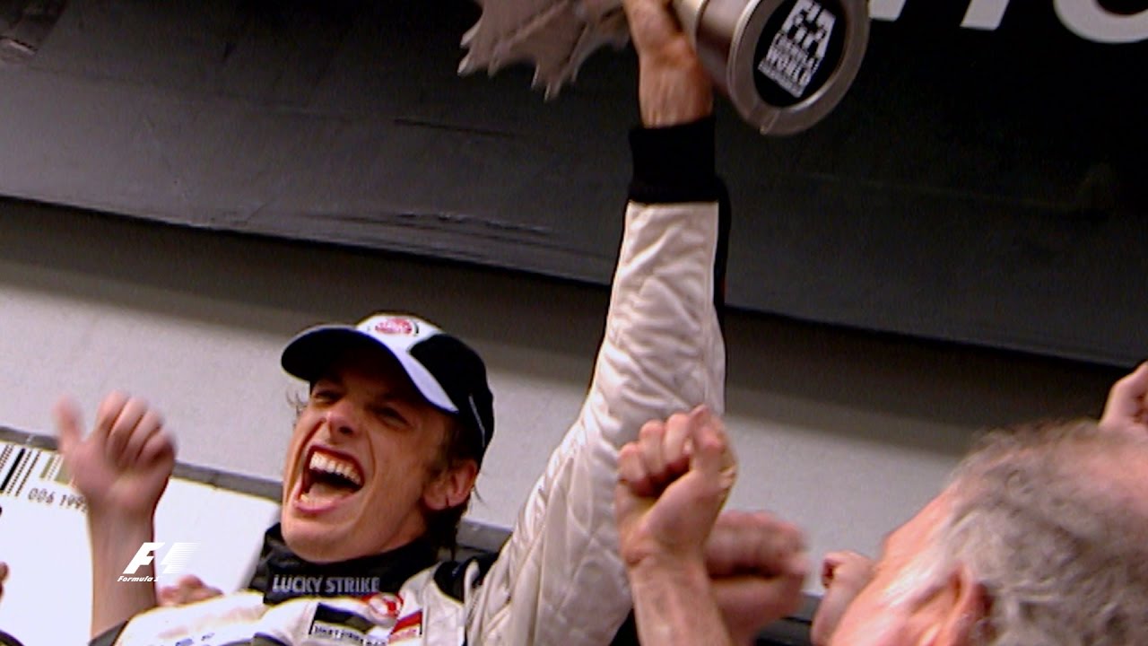 Jenson Button's Career Highlights - YouTube