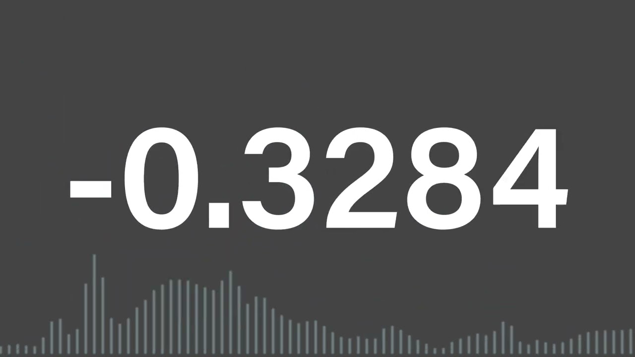 Numbers -1.0000 to 1.0000 - YouTube