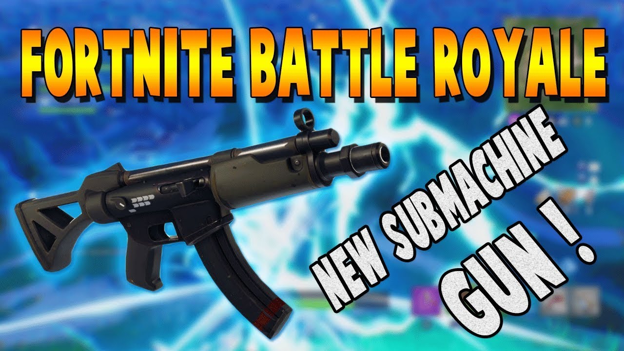 NEW SUBMACHINE GUN !! (Fortnite Battle Royale Funny Moments) - YouTube