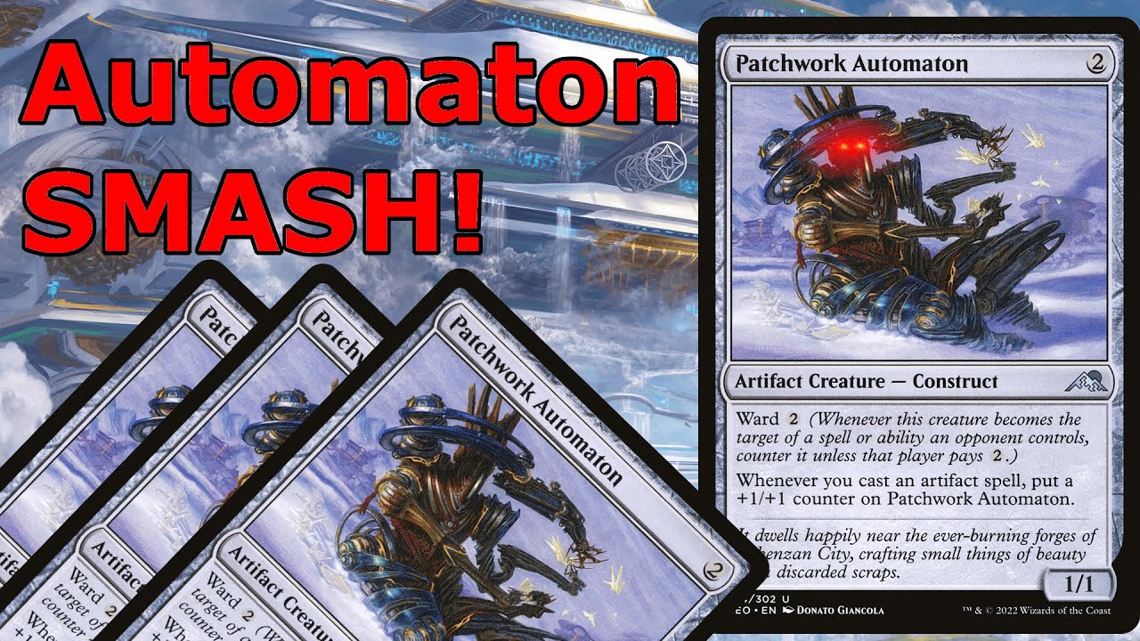 LET'S GO TO COMBAT! Patchwork Automaton Stompy (Legacy 8 Cast MTG ...