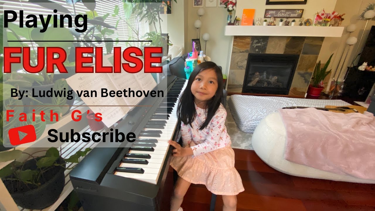 Fur Elise by Faith(6 years old) #furelise #piano #viral #kids #music - YouTube