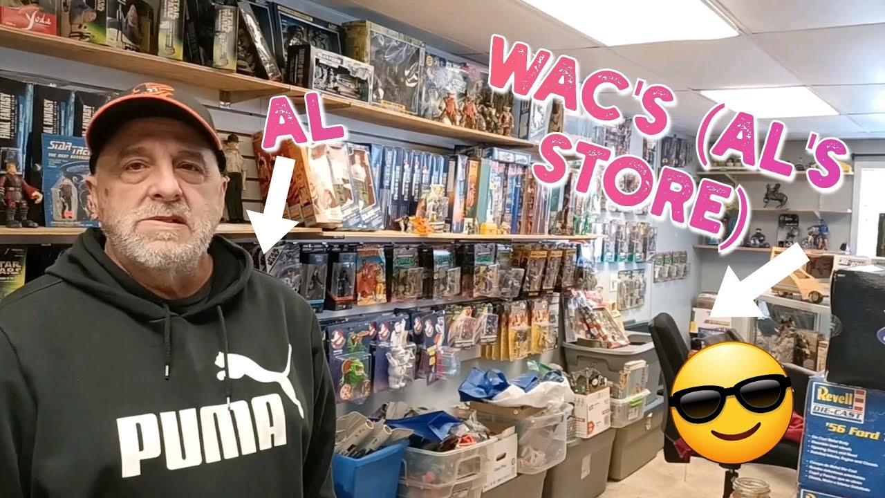 Ep 30: Wac's Toys & Collectibles Store Tour + More Thrift Store Toy ...