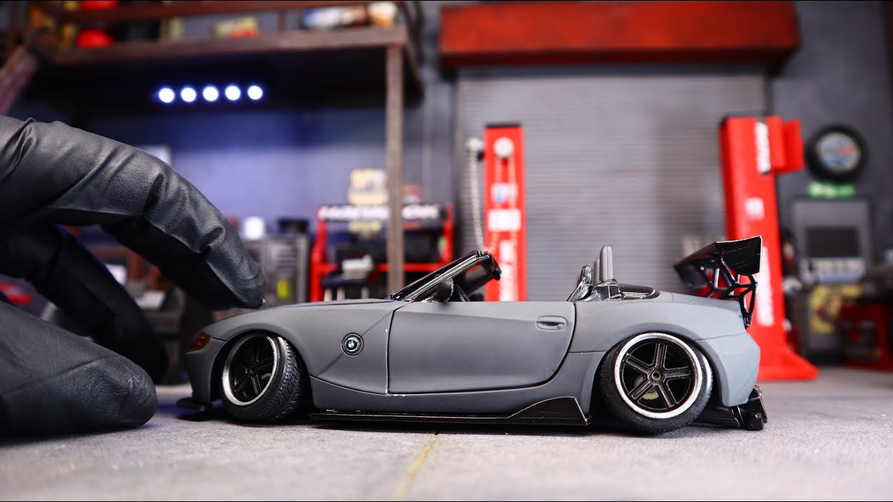 BMW Z4 e84 Bodykit Design Model Car Custom - YouTube