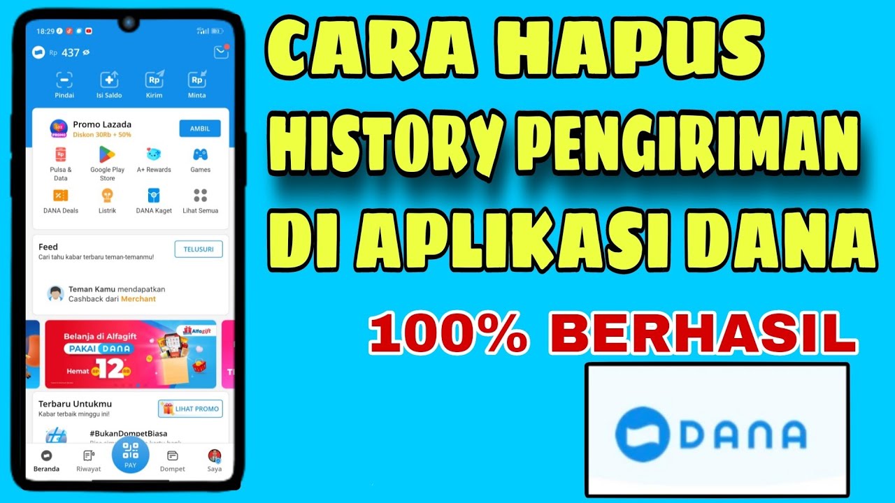 Cara Hapus History Pengiriman Dana/Nomor Dana Tersimpan Di Aplikasi ...