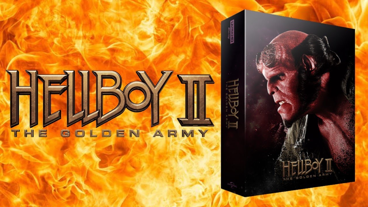 Hellboy 2 The Golden Army EverythingBlu 4k Blu Ray Limited To 850 ...